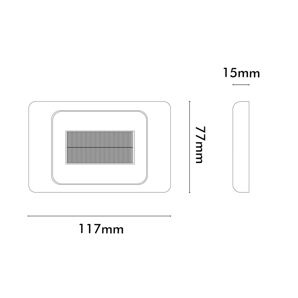 White Brush Wall Cover Plate for Starlink Cable | Get Mounted